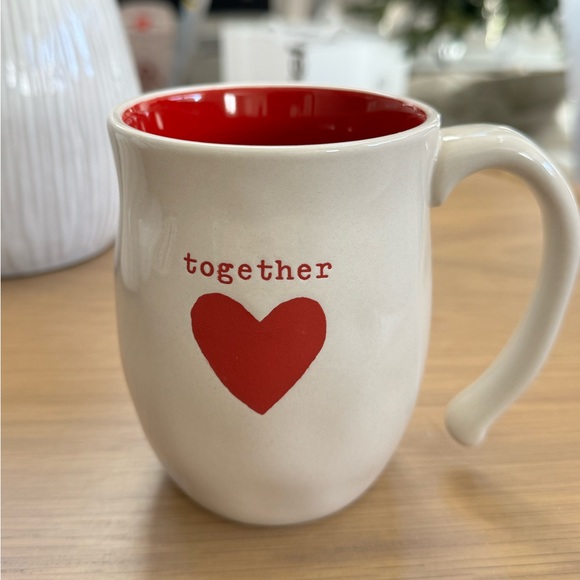 Demdaco | Dining | New Rare Demdaco Together Heart Mug Red 6 Oz Limited ...